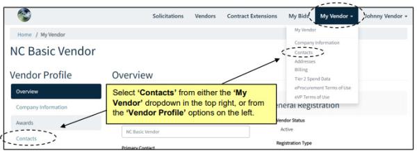 Selecting Commodity Codes in eVP | NC eProcurement
